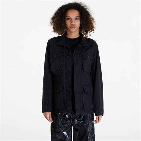 Kurtki Carhartt Wip Unity Jacket Unisex Black Heavy Enzyme Wash Footshop