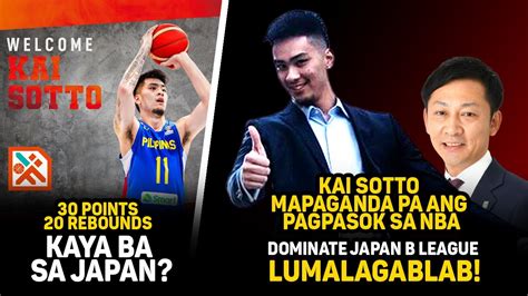 KAI SOTTO LUMALAGABLAB NAPAGANDA PA GRABE 30 POINTS AND 20 REBS