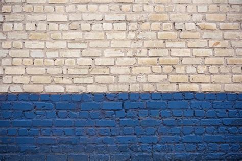 Голубая текстура предпосылки кирпичной стены для дизайна Стоковое