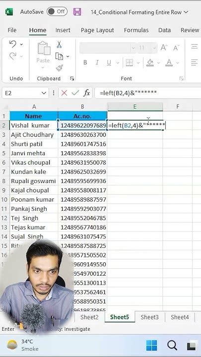 How To Hide Middle Digits In Excel Easily Step By Step Excel