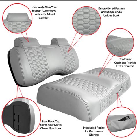 Madjax® Colorado Seats For Ezgo Txtrxvs4l4 And Madjax Xseries Storm