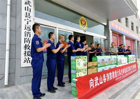 武山县领导开展“八一”走访慰问活动图 天水在线