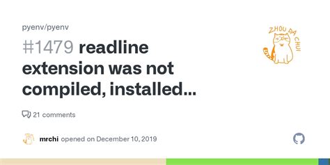 Readline Extension Was Not Compiled Installed Pyenv By Linuxbrew On Ubuntu 16 · Issue 1479