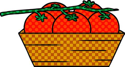 Cartoon Doodle Of A Box Of Tomatoes 11625084 Vector Art At Vecteezy