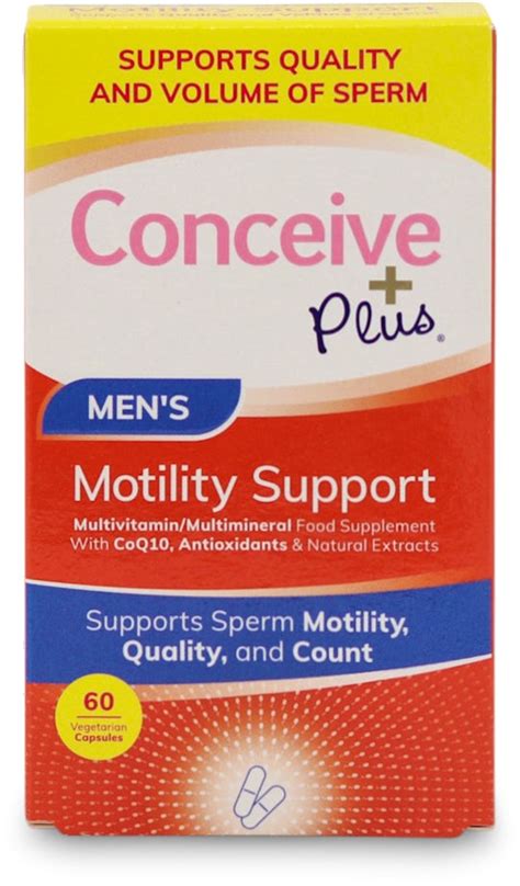 Conceive Plus Mens Motility Support 60 Capsules Medino