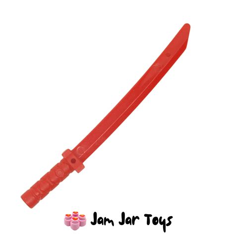 Lego Red Samurai Sword Katana