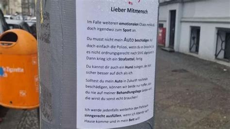 Direkt das Häkchen für Vorsatz setzen Nachricht auf Falschparker