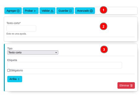 Editor De Formularios Dinámicos Tu Municipio