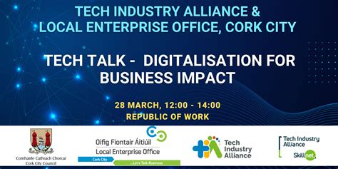 Register Now Tech Talk Digitalisation For Business Impact Tech