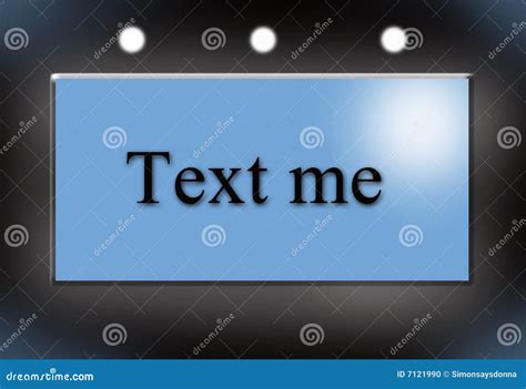 Text Me Stock Illustration Illustration Of Letters Cellphone 7121990
