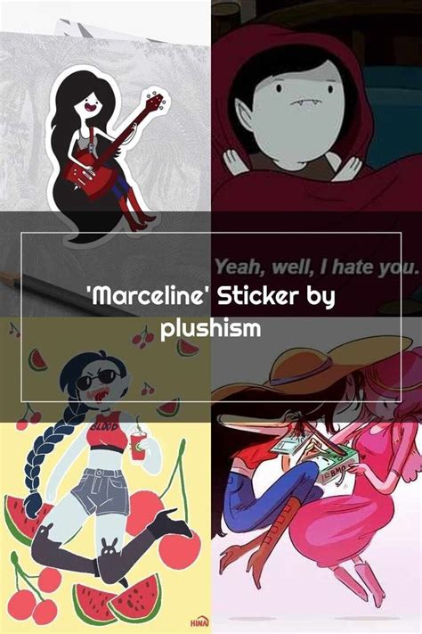 Marceline Marceline Sticker By Plushism Marceline Stickers Comic