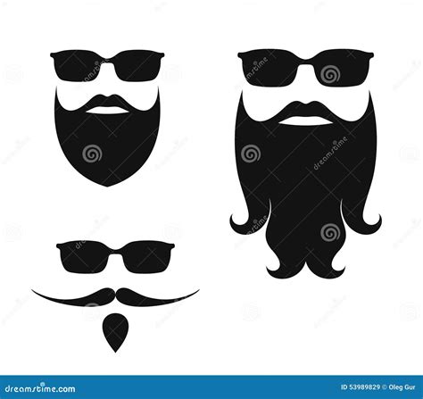 Beard Stock Vector Image 53989829
