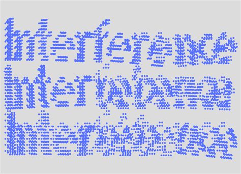 Interference Announcements E Flux