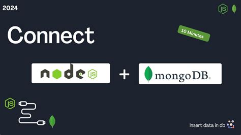 how to connect node js and mongodb in 10 minutes node js mongodb connection 2024 youtube