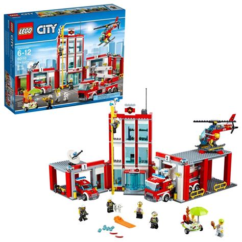 Lego City Fire Station Only Reg Common Sense With Money