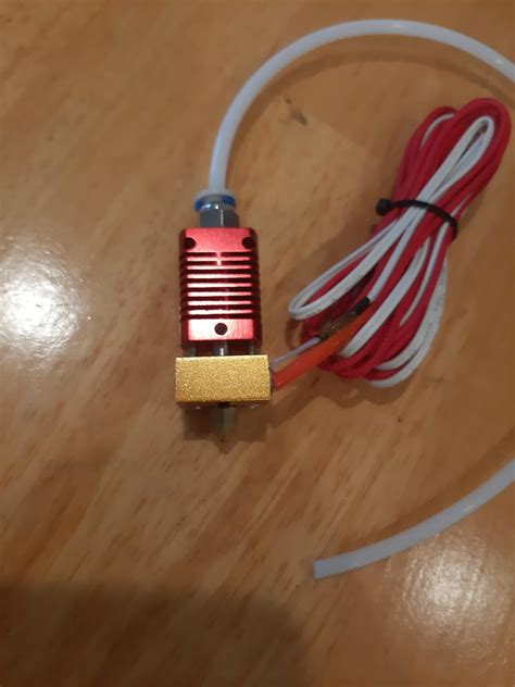 I Got A 3d Printer Hotend With A Thermoresistor And A Heating Element