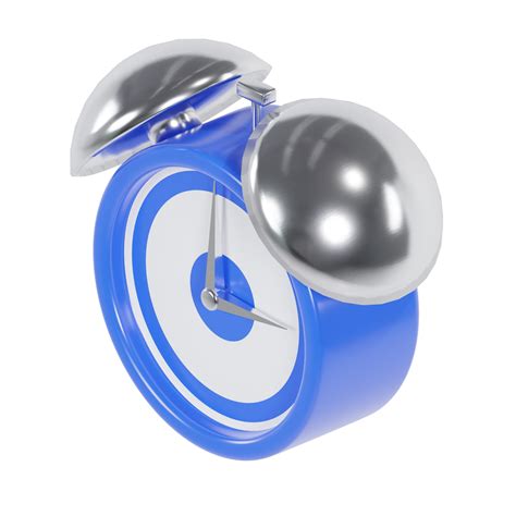 3d Isometric Alarm Clock Analog Icon 49501033 Png