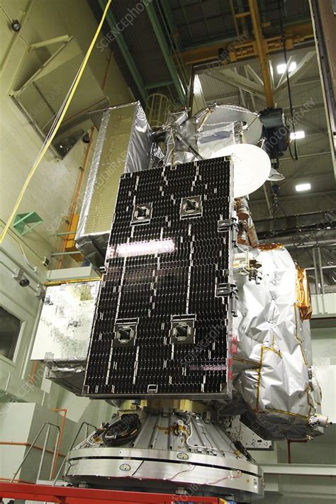 Gpm Rainfall Satellite Testing Stock Image C022 9890 Science