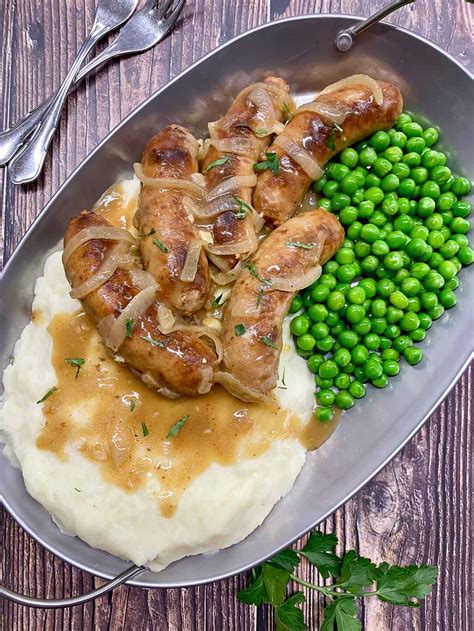 Bangers And Mash Easy Recipe Fed By Sab