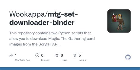 Github Wookappa Mtg Set Downloader Binder This Repository Contains