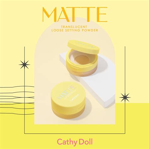Cathy Doll ทรานสลูเซนต์ลูสเซ็ตติ้งพาวเดอร์ 10g Cathy Doll แบรนด์ทั้งหมด