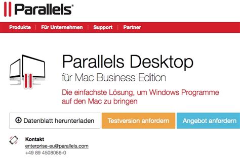 Parallels Desktop F R Mac Business Edition Im Test Nurido Eu
