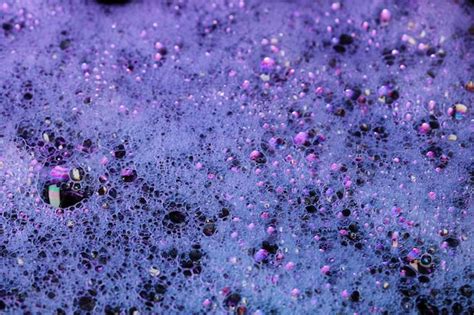 Premium Photo Abstract Color Foam Closeup