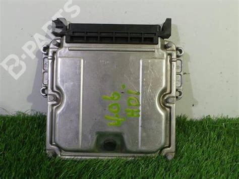 Engine Control Unit Ecu Peugeot 406 8b 2 0 Hdi 110 1073444 B Parts
