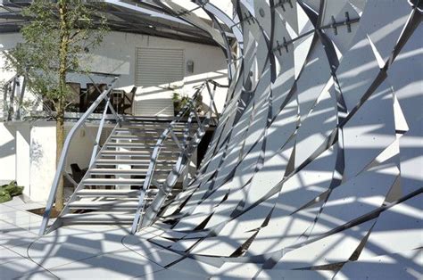 Three Dimensional Fence Salli Architekten Evolo Architecture