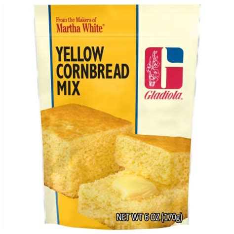 Martha White Gladiola Yellow Cornbread Mix 6 Oz King Soopers