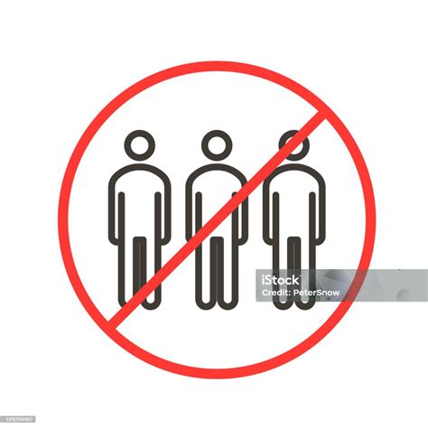 사회적 거리 해소 아이콘 Covid19 코로나바이러스 발병과 같은 전염병의 보호를 위해 공공 장소에서 거리를 유지하는 개념에