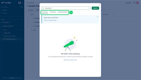 Using Workspace Search In Wrike Wrike Help Center