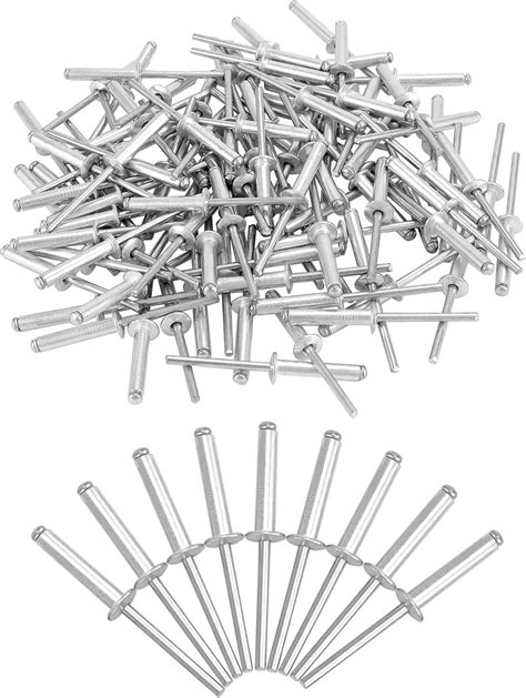 Qwork Aluminium Blindnieten St Ck X Mm Blindnieten