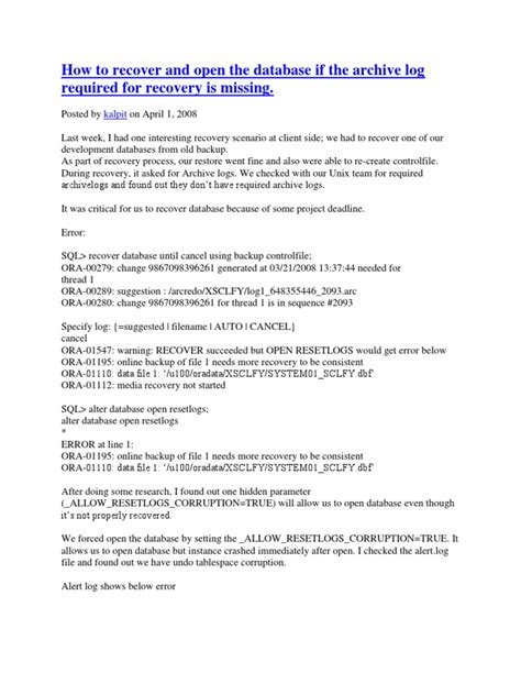 Ora 01110 Data File 12