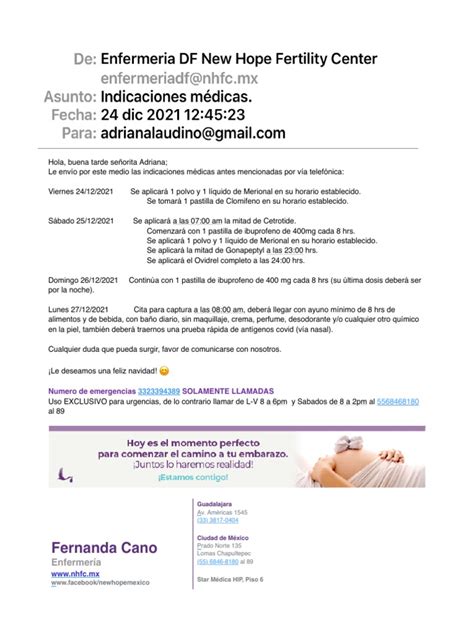 Indicaciones Médicas Pdf