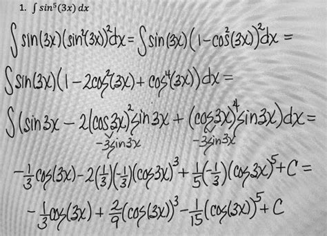 Solved Integrate The Following All Solutions Must Be Chegg Com