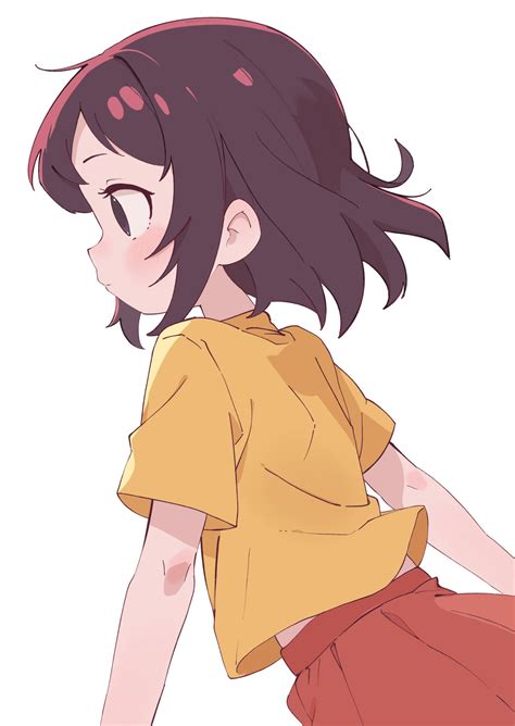 Safebooru 1girl Backlighting Bad Id Bad Twitter Id Blush Character