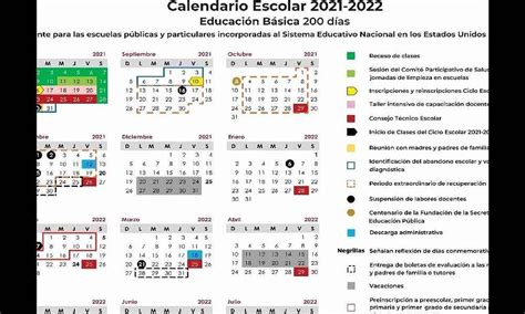 Ciclo Escolar 2021 2022 Sep