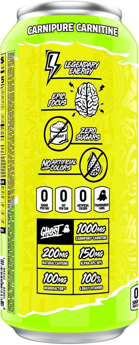 Ghost® Energy X Warheads® Warheads® Sour Green Apple Drinkghost