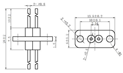 Threaded Bushing Coaxial Broadband Emirfi Filters
