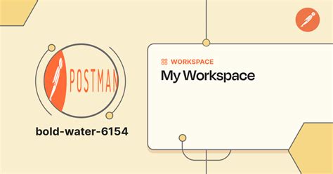 My Workspace Postman Api Network