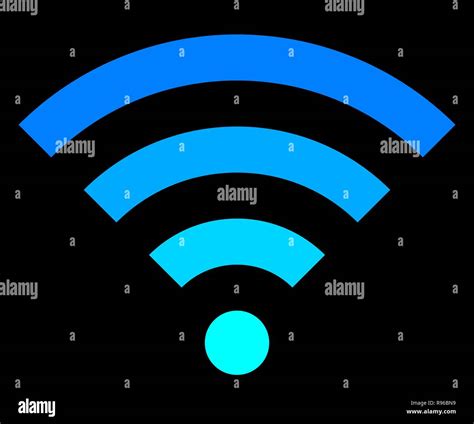 Wifi Symbol Icon Colorful Simple Isolated Vector Illustration Stock Vector Image And Art Alamy