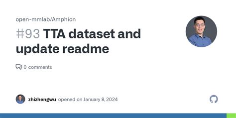 Tta Dataset And Update Readme · Issue 93 · Open Mmlabamphion · Github