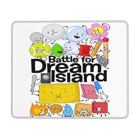 Game Bfdi Battle For Dream Island Mouse Pad Non Slip Rubber Mouse Pad For Computer Laptop Mouse