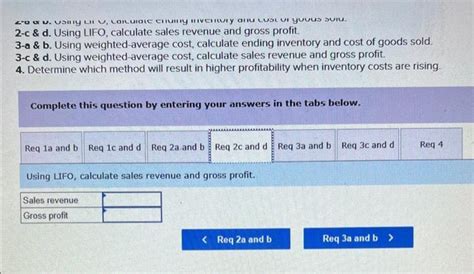 Solved Exercise Static Calculate Inventory Amounts Chegg