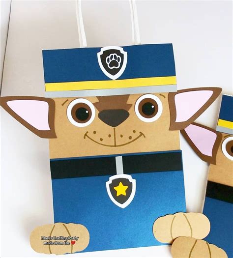Patrulla Canina Bolsas Para Dulces Etsy Bolso De Fiesta La