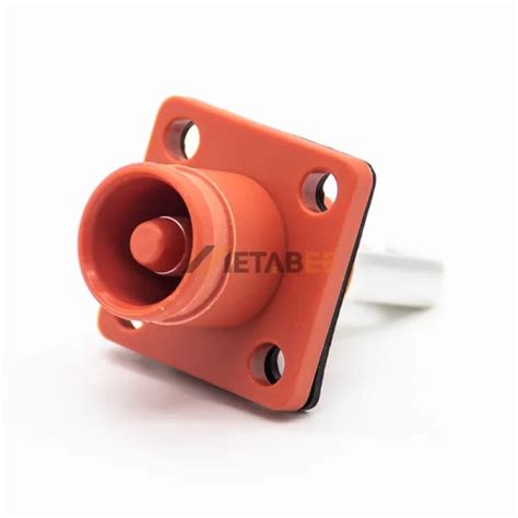 Straight 6mm 120a Battery Energy Storage Socket Connector Metabeeai