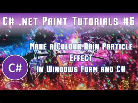 GitHub Mooict Colour Rain Effect Windows Form MOO ICT