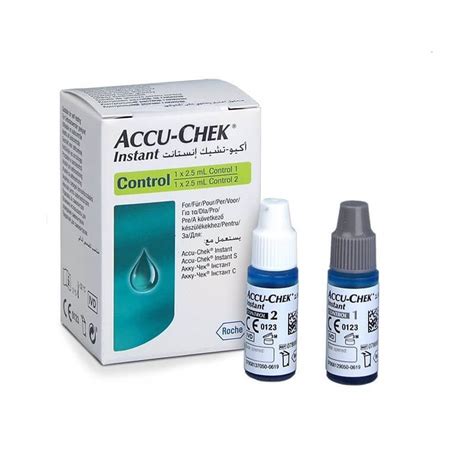 Buy Accu Chek Instant Control Solution 2 X 2 5ml Kanela