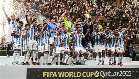 Mundial Tras La Consagración De Argentina Así Quedó La Tabla